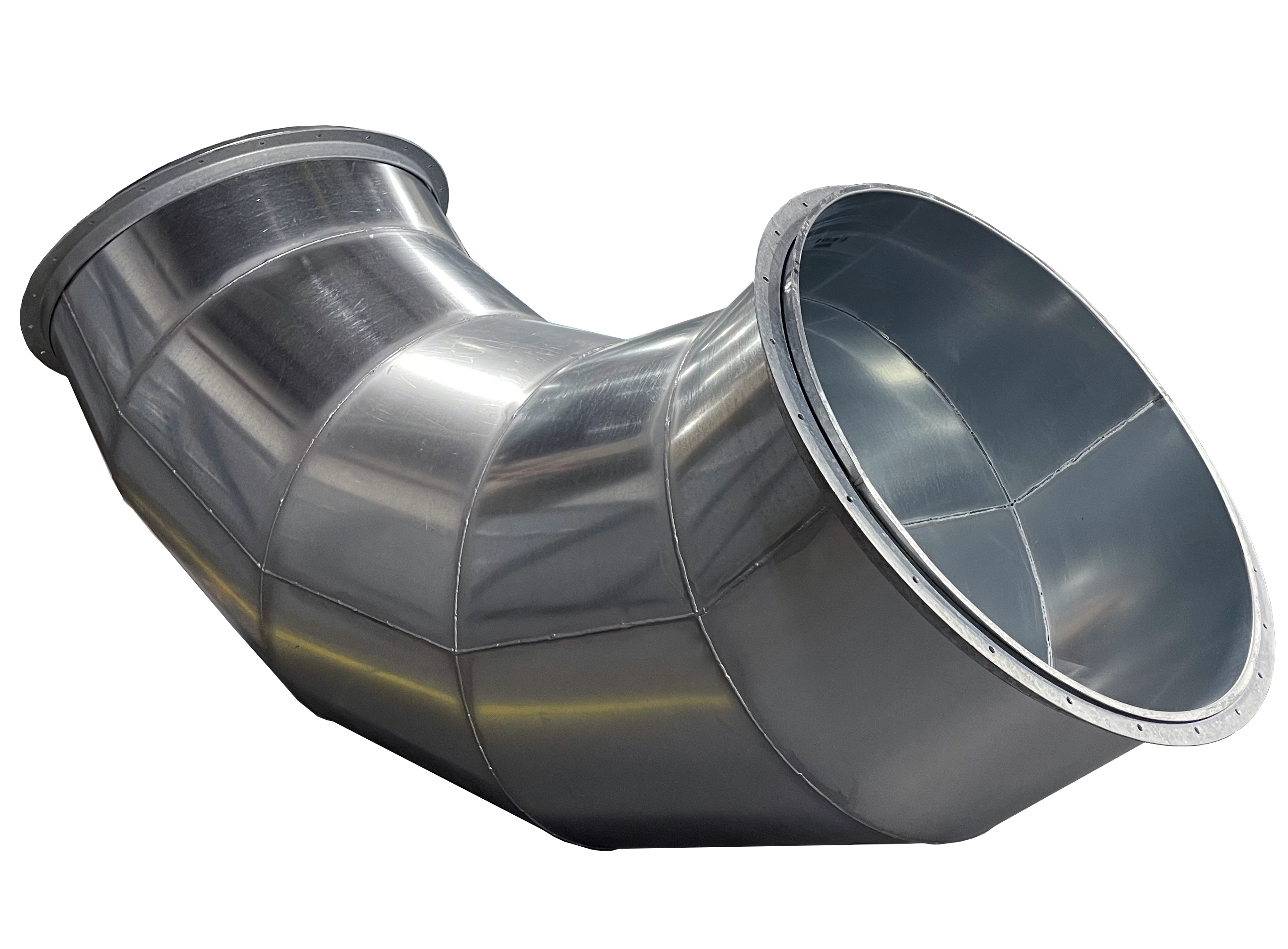 Flanged Elbow 12 gauge | Products | Nordfab Ducting