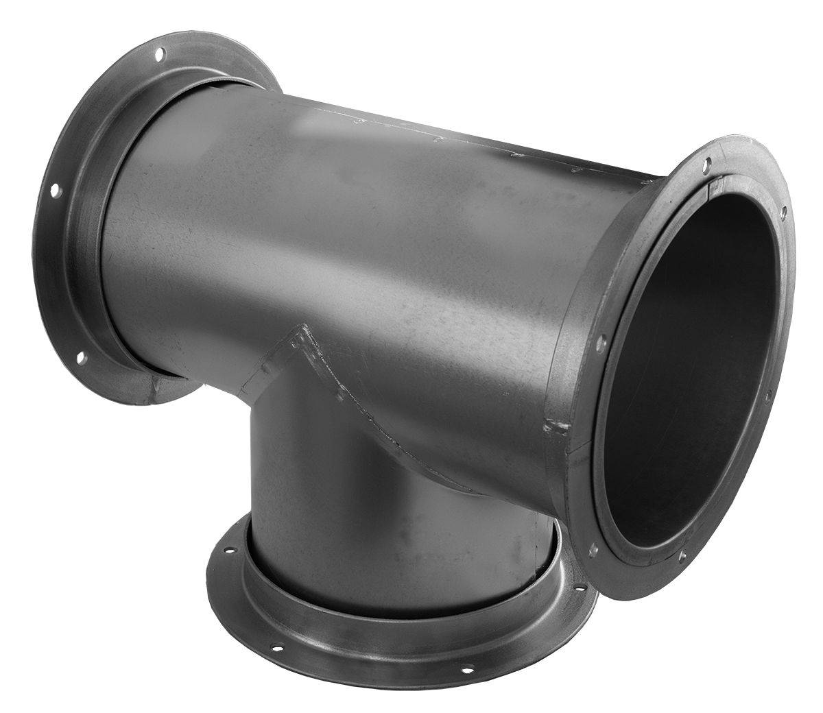 Flanged Tee Branch 14 Gauge Flanged Tee Branch 14 Gauge