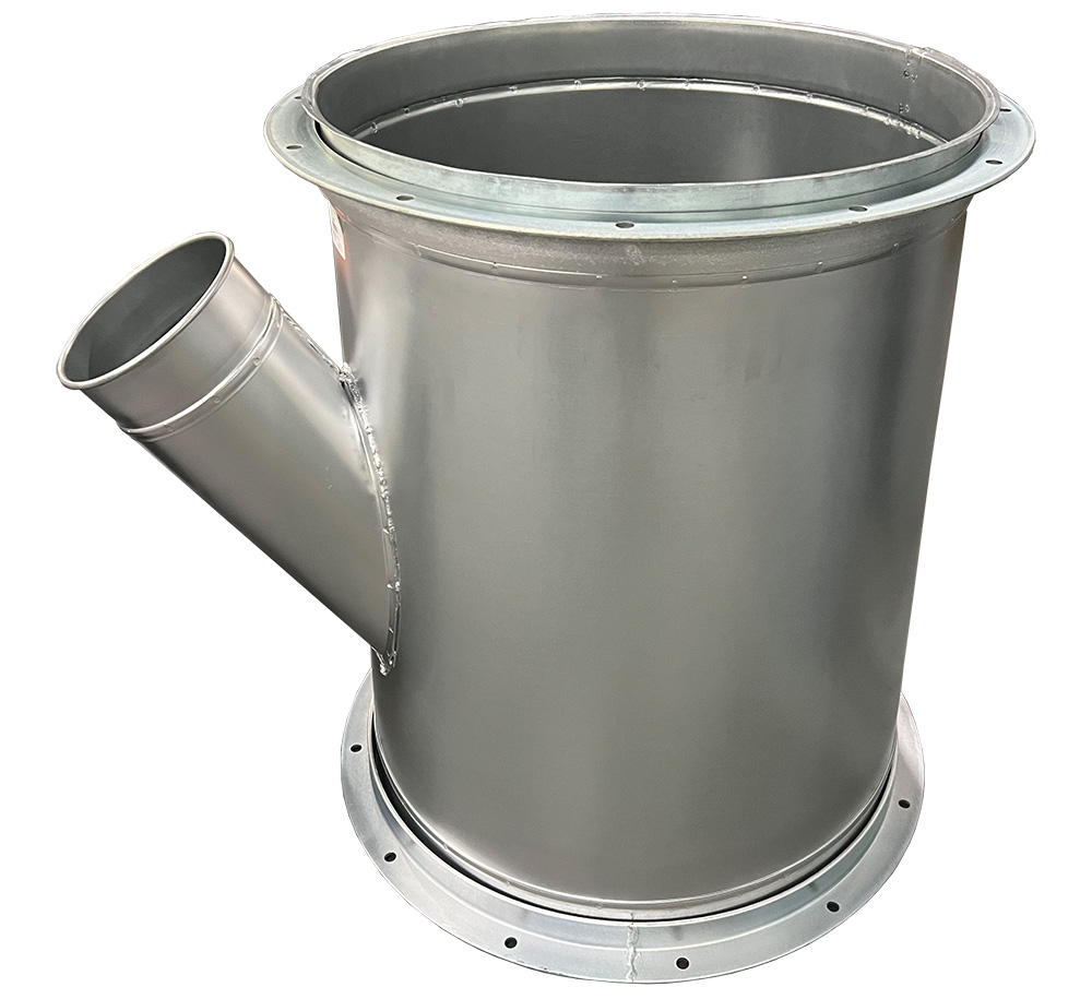 Flanged Branch 16ga | Products | Nordfab Ducting