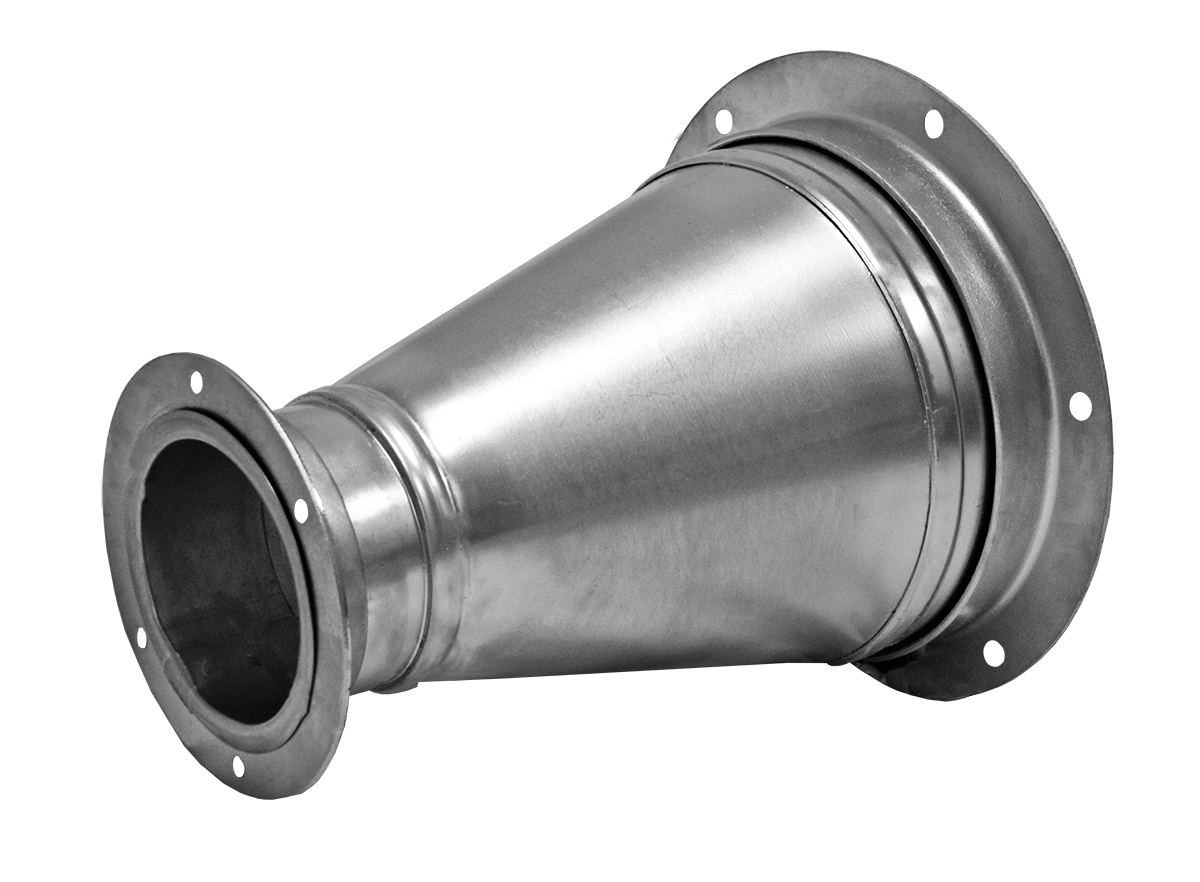 Flanged Duct Reducer 18 gauge | Products | Nordfab Ducting